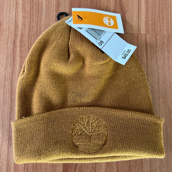 Timberland | Accessories | Timberland Mens Gold Logo One Size Wheat Tan ...